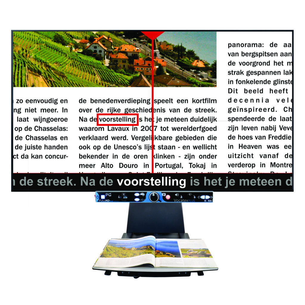 KOBA Vision Vocatex Plus Voorleesloep - KOBA Vision